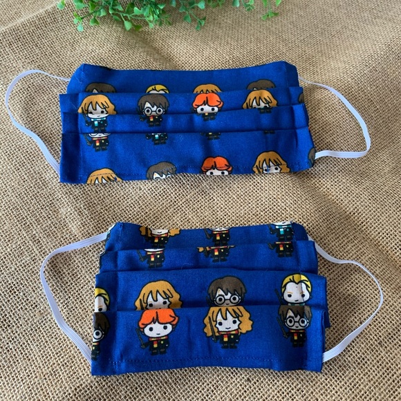 Accessories | 2 Harry Potter Adult And Child Face Masks Combo | Poshmark